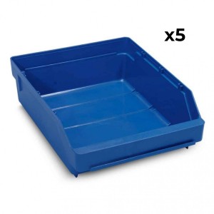 Durable Blue Component Bin – Organise & Secure Your Fittings