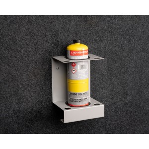 MAPP Gas Holder - Wall-Mounted Powder Coated Steel Storage